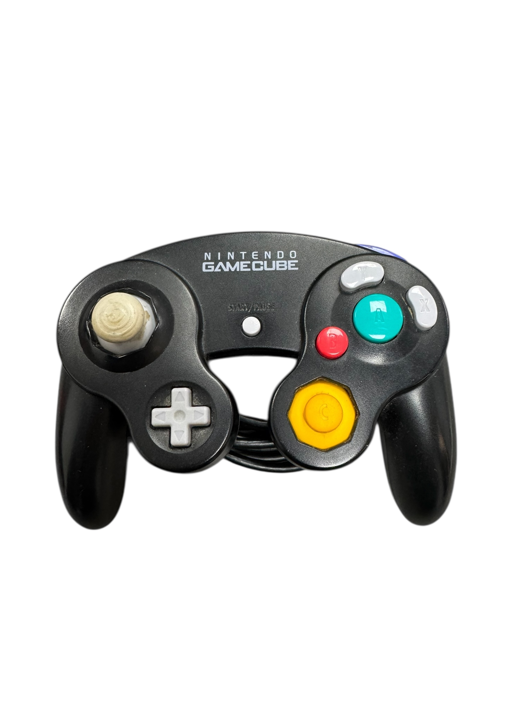 Pre-owned Official Nintendo GameCube Controller Black - Own4Less